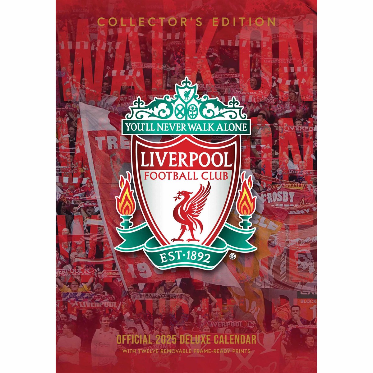 Liverpool FC Deluxe Calendar 2025 – Grin Entertainment Store