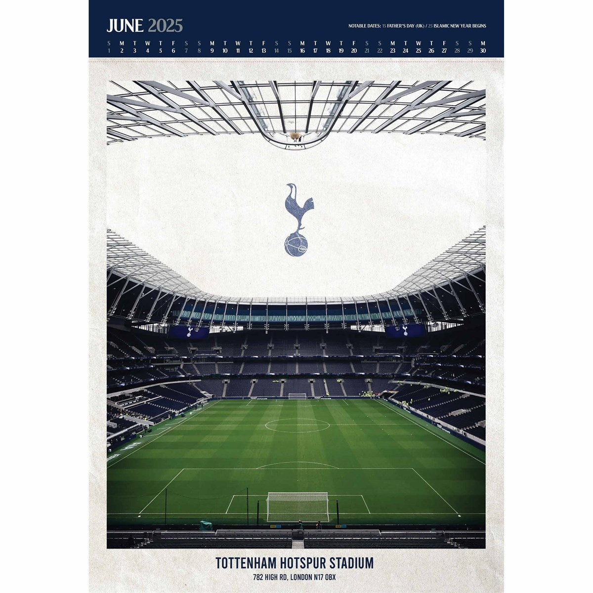 Tottenham Hotspur FC Deluxe Calendar 2025 by Football>Premier League ...