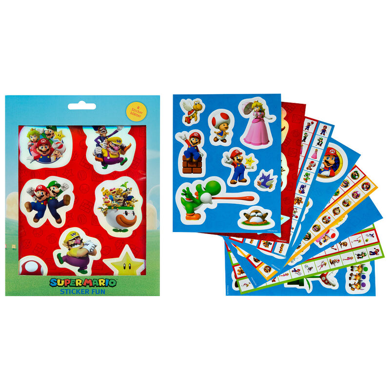 Super Mario Bros sticker set – Grin Entertainment Store