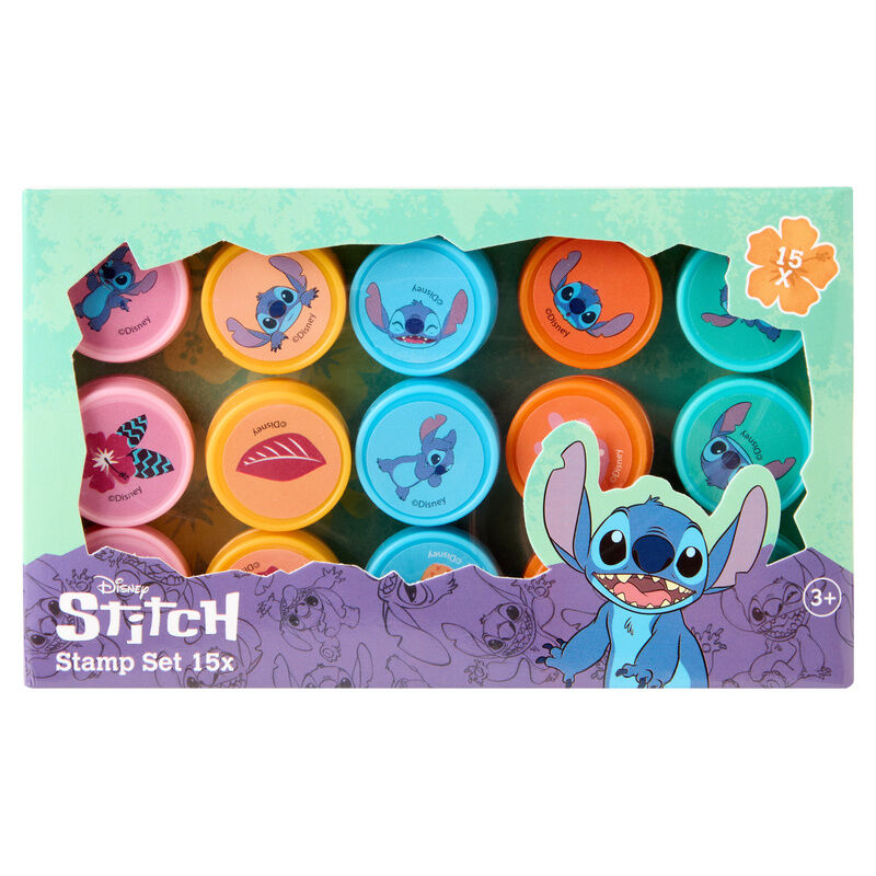 Disney Stitch pack 15 stamps – Grin Entertainment Store