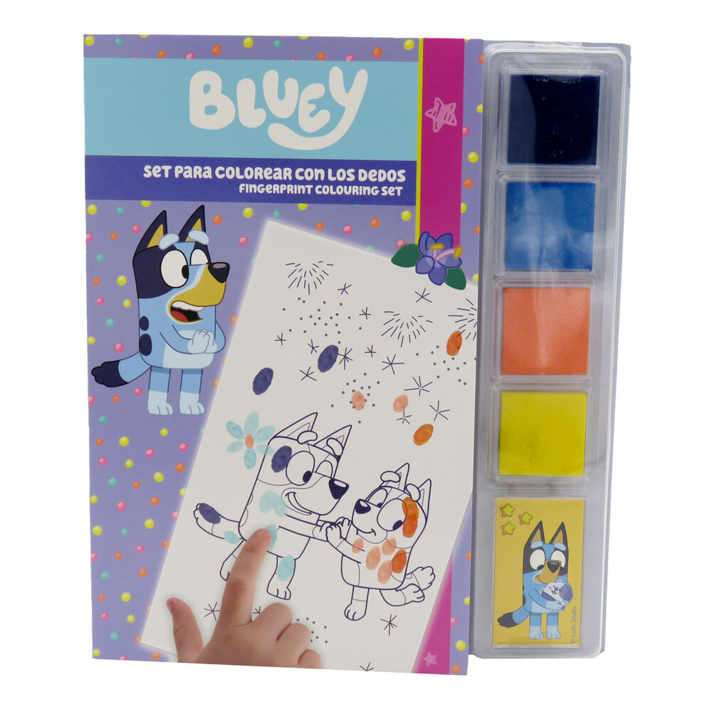 Bluey Finger painting set – Grin Entertainment Store