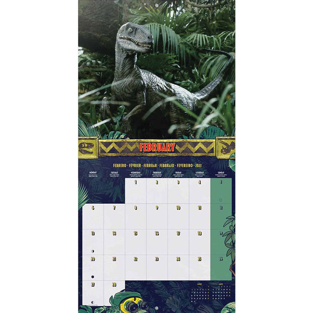 Jurassic Park Square Calendar 2023 – Grin Entertainment Store
