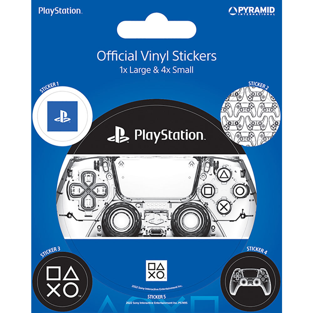PlayStation Stickers by Grin Entertainment Store
