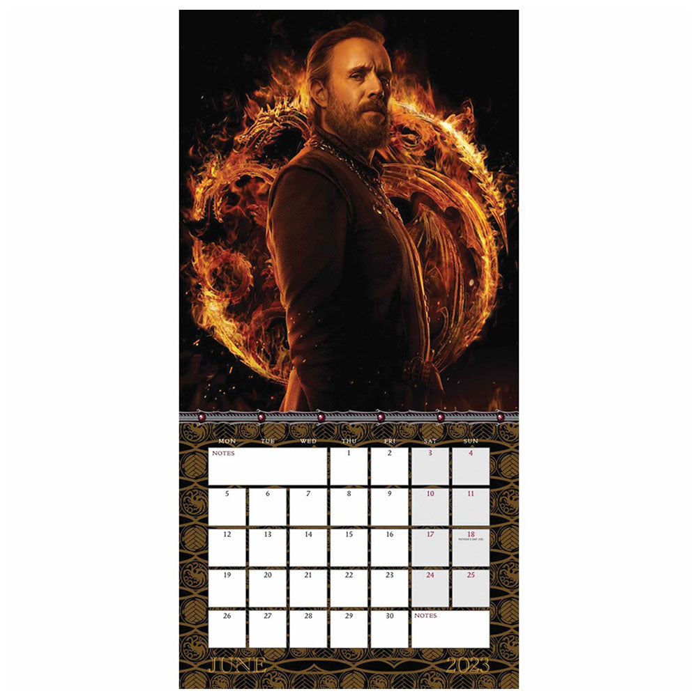 House Of The Dragon Square Calendar 2023 – Grin Entertainment Store