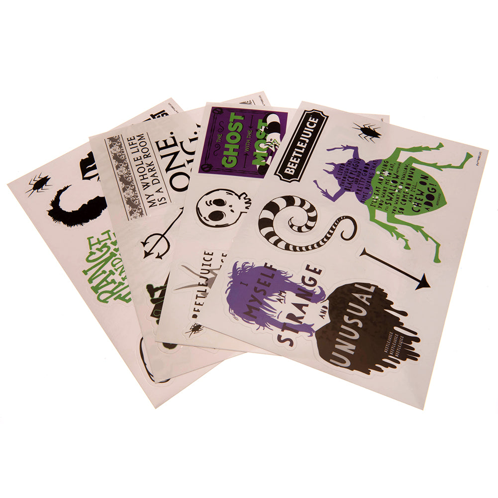 Beetlejuice Tech Stickers – Grin Entertainment Store